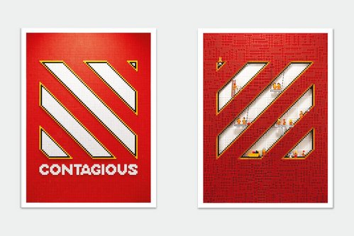 How a pro Lego builder made the Contagious magazine issue 69 cover ...