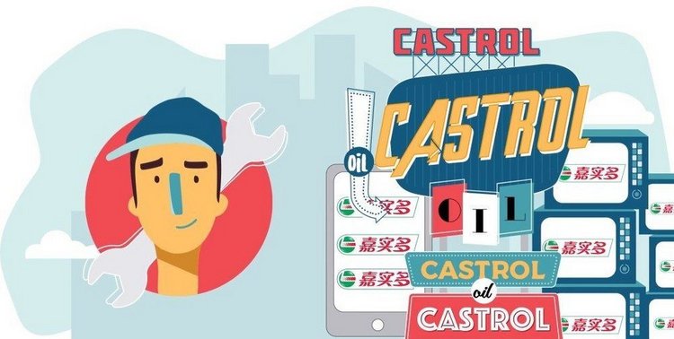 Castrol offers app ad space to motivate garages to sell its oil ...